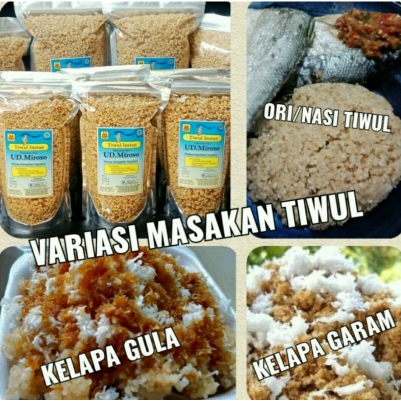 Jual tiwul instan tiwul instant nasi tiwul original gunungkidul ...