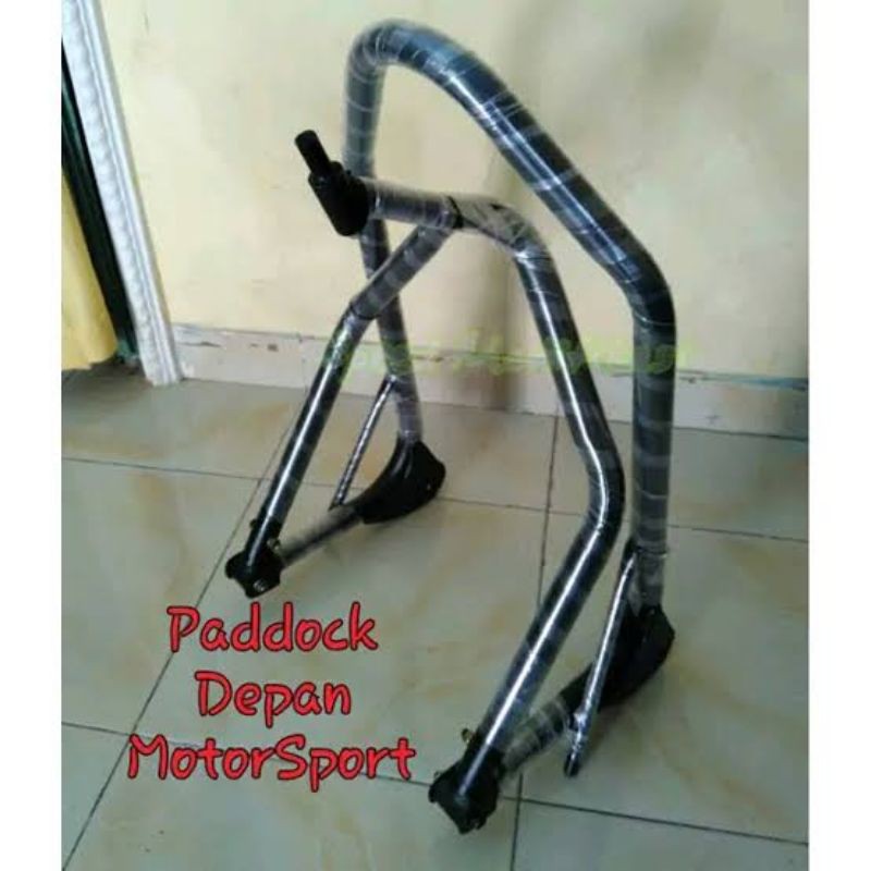 Jual paddock depan headlift model moto gp motor gede r25 ninja 250 cb ...