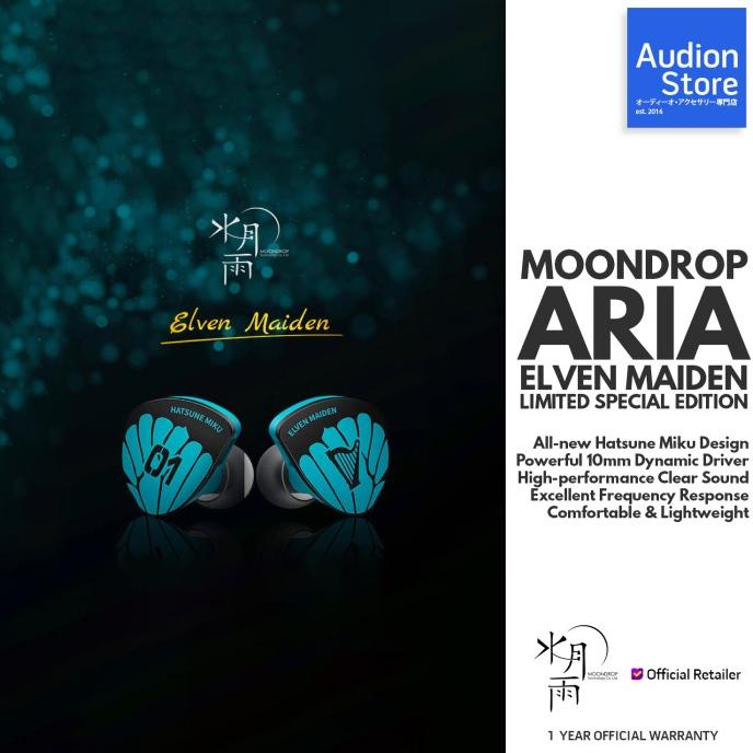 Jual MOONDROP ARIA Limited Special Edition Elven Maiden Moeyu Hatsune ...