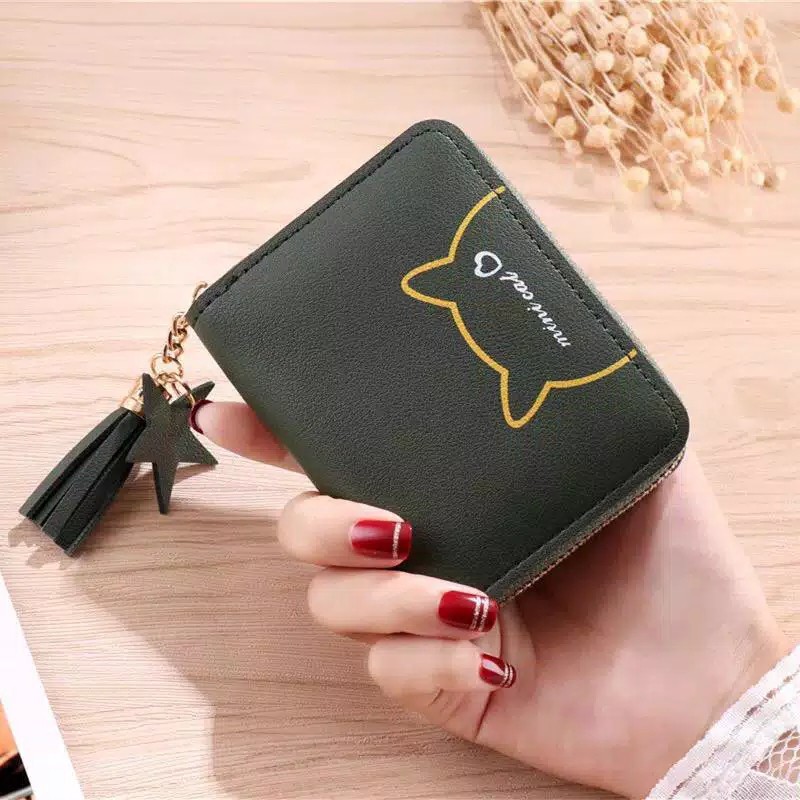 Jual DOMPET WANITA KC185 DOVE DOMPET MINI GRACE KOREAN FASHION TRENDY FASHION WALLET A7 | Shopee ...