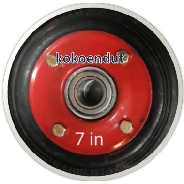Jual Roda roli 7 inchi banlo double bearing 6205zz | Shopee Indonesia