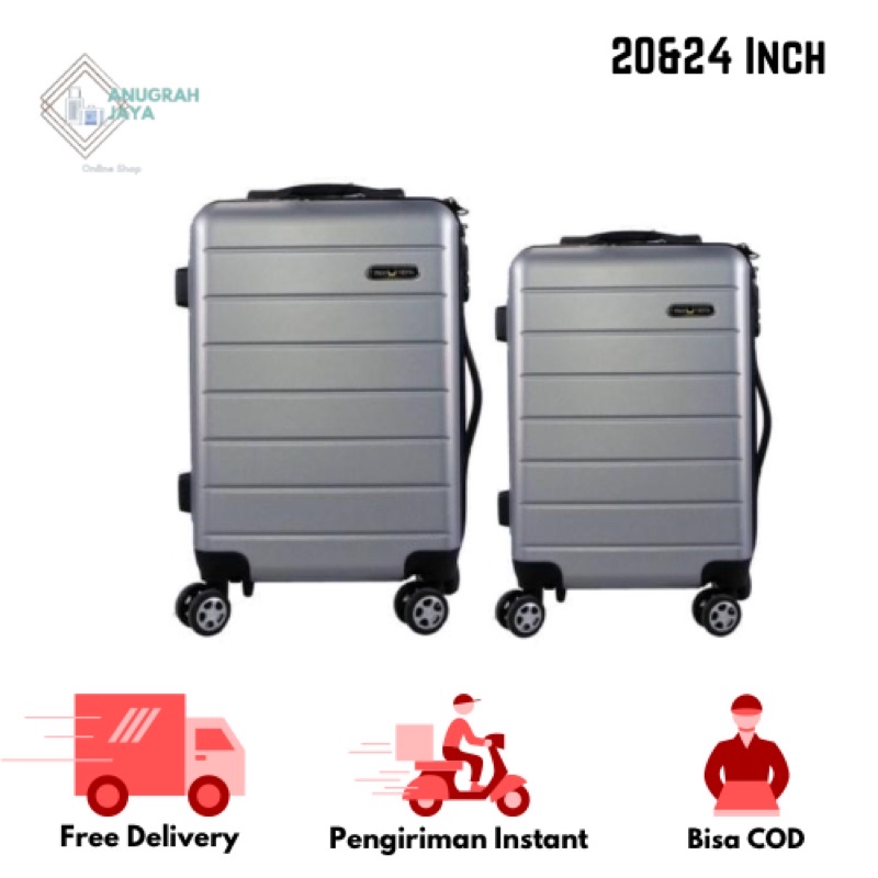 Jual Koper Polo Vienna 001 Satu set isi 2 size 24&20 inch berbahan ...