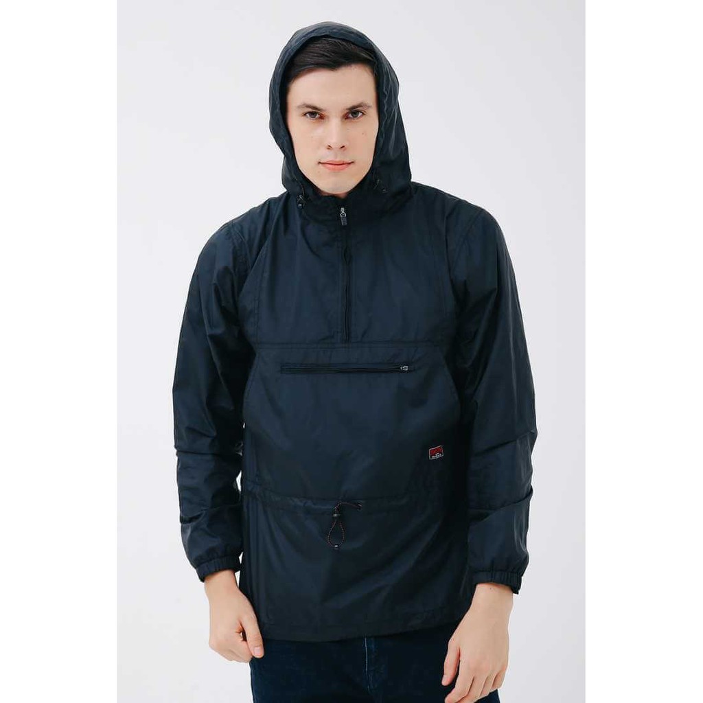 Jual THREE SECOND ORIGINAL / JAKET HOOD TASLAN 3SECOND HITAM LIMITED ...