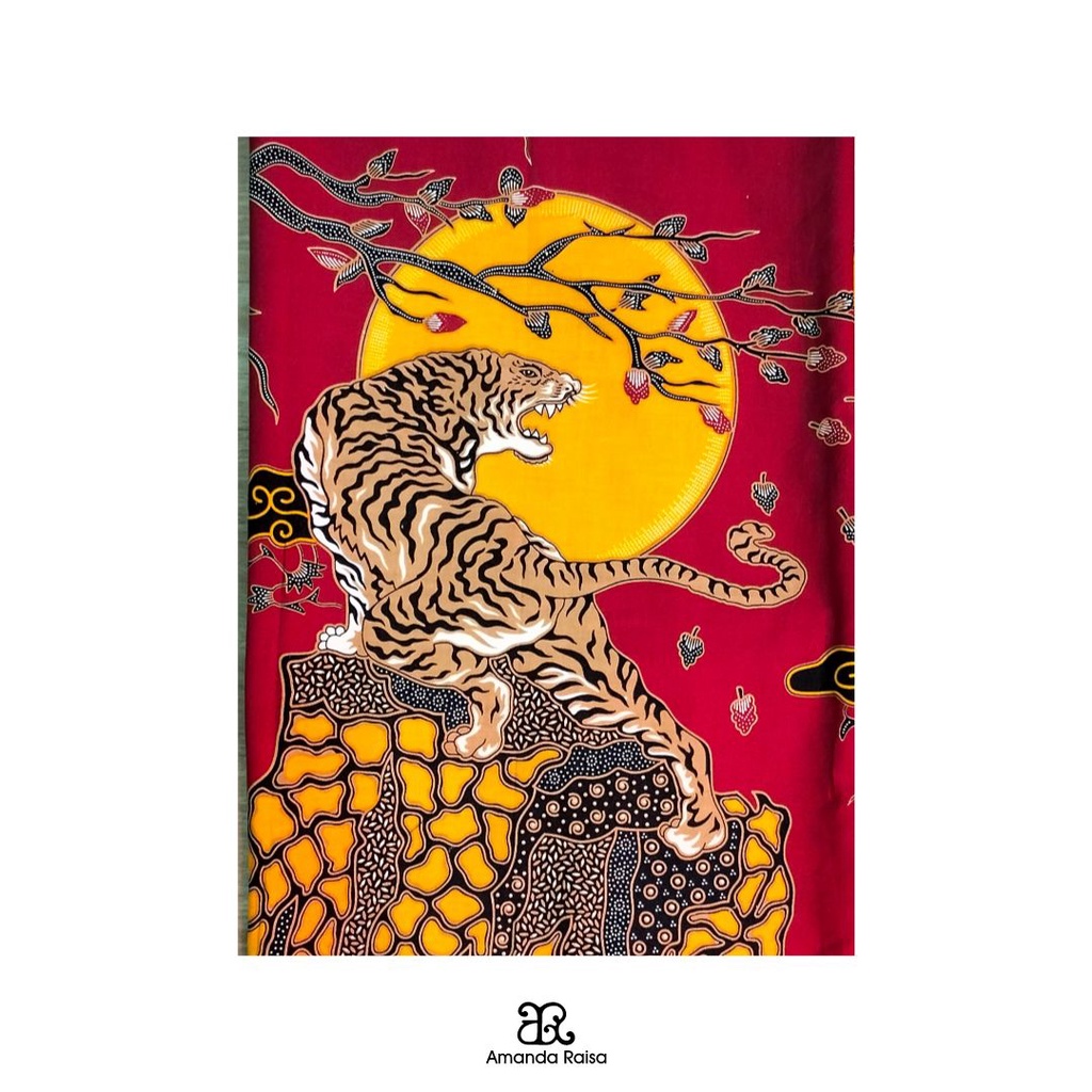 Jual Kain Batik Meteran Potongan Motif Macan | Shopee Indonesia