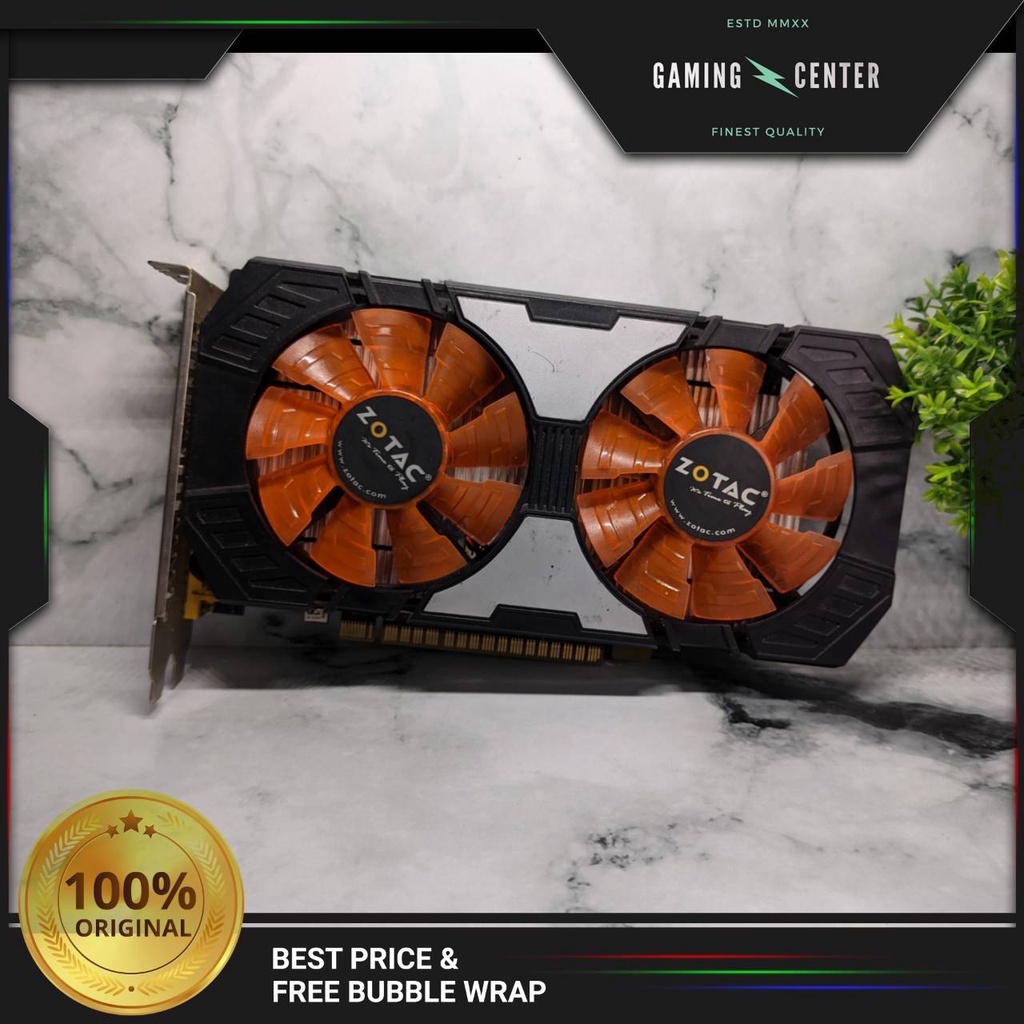 Jual VGA ZOTAC GTX 750 Ti 2GB GDDR5 Dual Fan | Shopee Indonesia