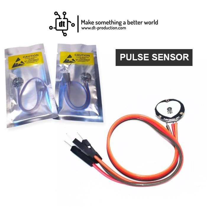Jual Sensor Detak Jantung Pulse Heart Rate Sensor | Shopee Indonesia