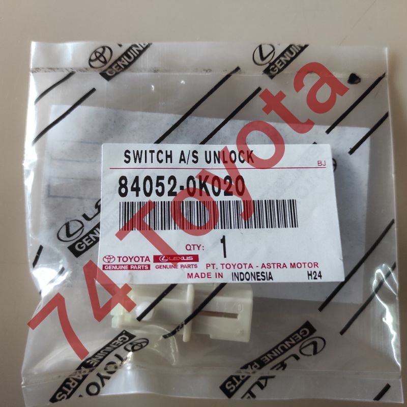 Jual Switch Assy Unlock Innova Fortuner Hilux Yaris Vios Sienta CHR Altis Camry | Shopee Indonesia
