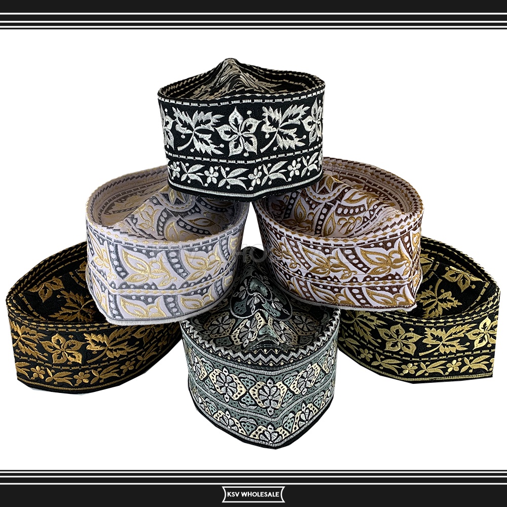 Jual Peci Oman Bangladesh Kopiah Haji Sholat Banglades Santri Pria ...