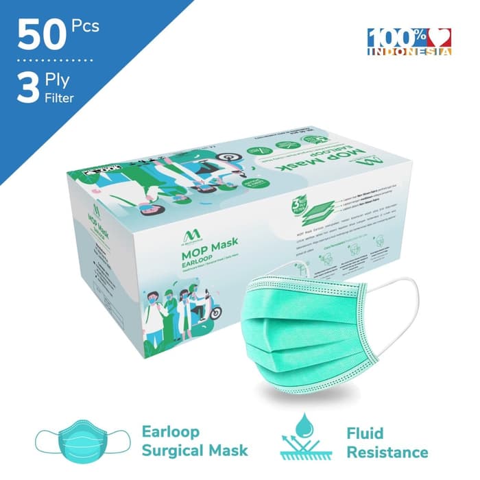 Jual Masker Medis Multi One Plus - 3 Lapis Surgical Bedah - H | Shopee ...