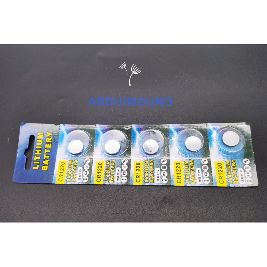 Jual CR 1220 baterai Bulat Button Cell cr1220 Battery 3V Lithium cr-1220 3 Volt | Shopee Indonesia