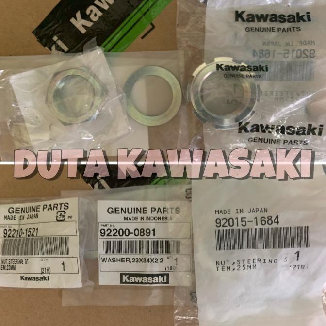 Jual Mur baut baud ring komstir steering KLX D-Tracker 150 original ...