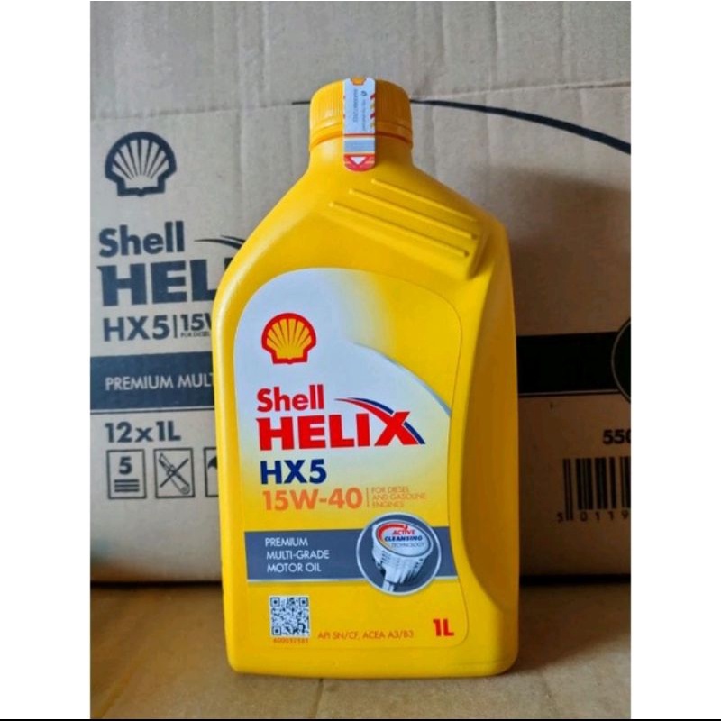 Jual Shell Helix HX5 15w-40 Original | Shopee Indonesia