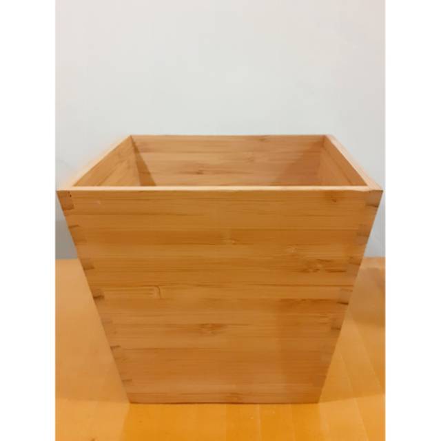 Jual POT BUNGA KAYU sisi 11 dan 15 cm, tinggi 13.5 cm | Shopee Indonesia