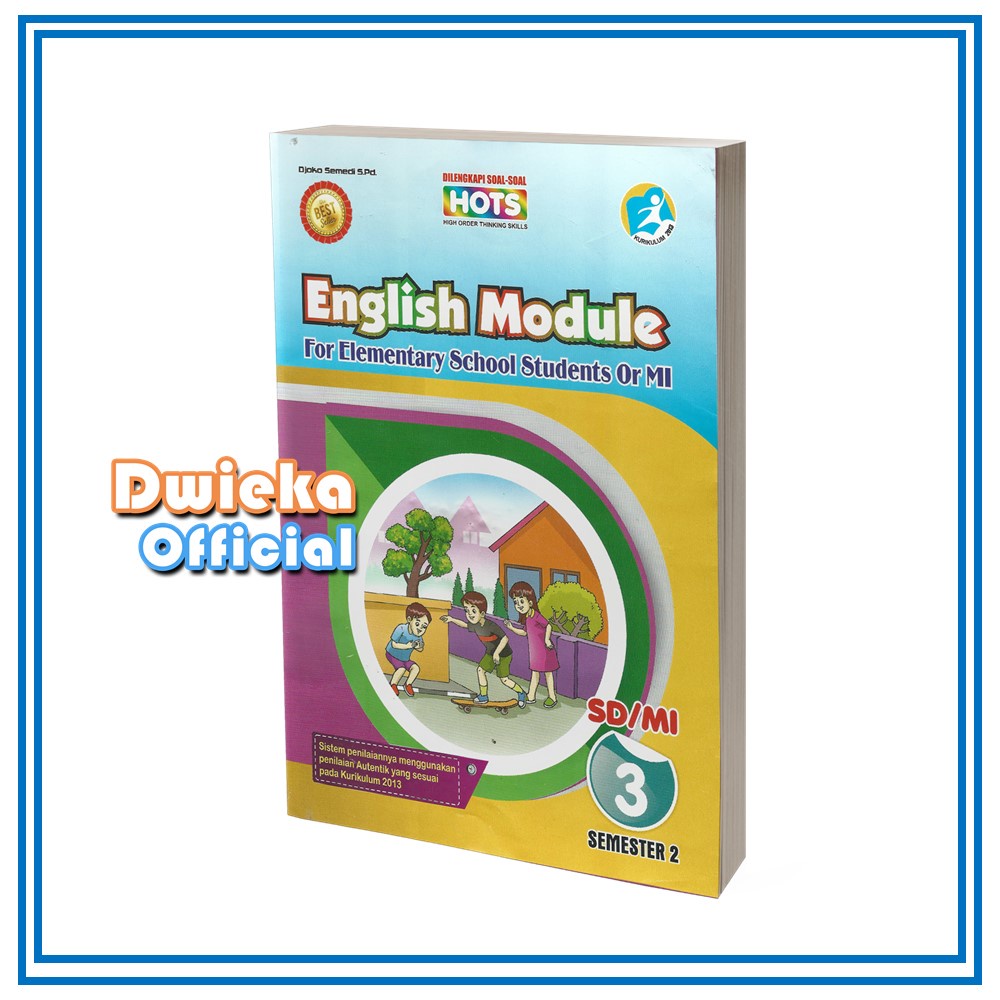 Jual Buku Bahasa Inggris English Module kelas 3 Semester 2 SD/MI ...