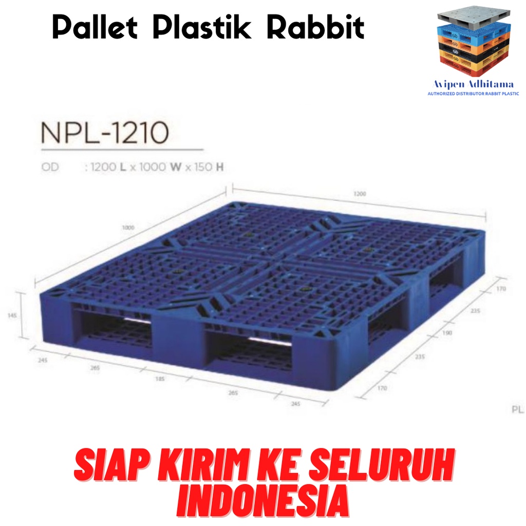 Jual Harga Pallet Plastik Bekas Balikpapan NPL 1210 | Shopee Indonesia