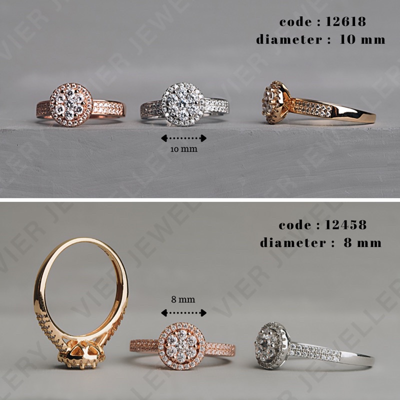 Jual Wynn Edition Ring 12458 , 12618 , cincin crystal zirconia bentuk ...