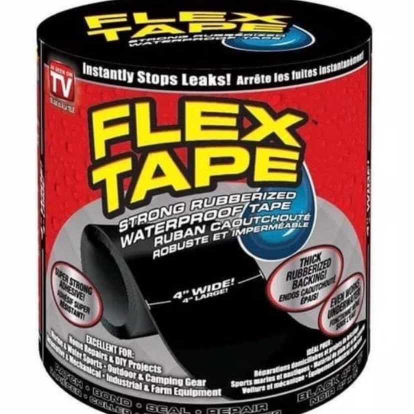 Jual [NANO] Flex Tape 4 Inch Isolasi Ajaib Super Kuat Lakban Perekat Anti Bocor Waterproof ...