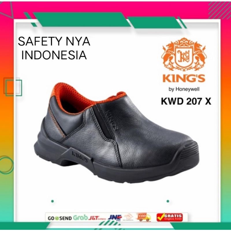 Jual sepatu safety kings 207X original | Shopee Indonesia