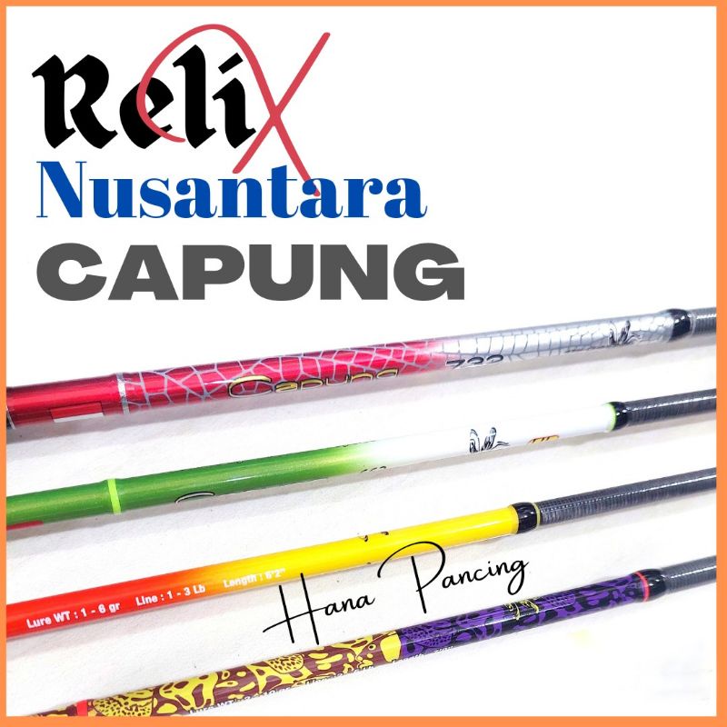 Jual joran relix nusantara capung.SE/PENTA/BC/GEN 4 | Shopee Indonesia