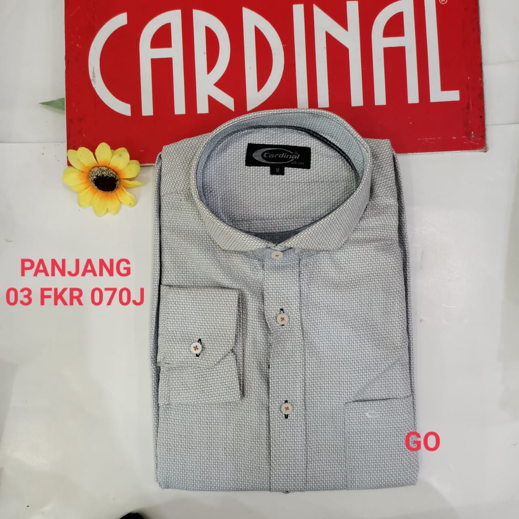 Jual bego S CARDINAL KEMEJA FORMAL BINTIK PANJANG Pria Pakaian Atasan ...