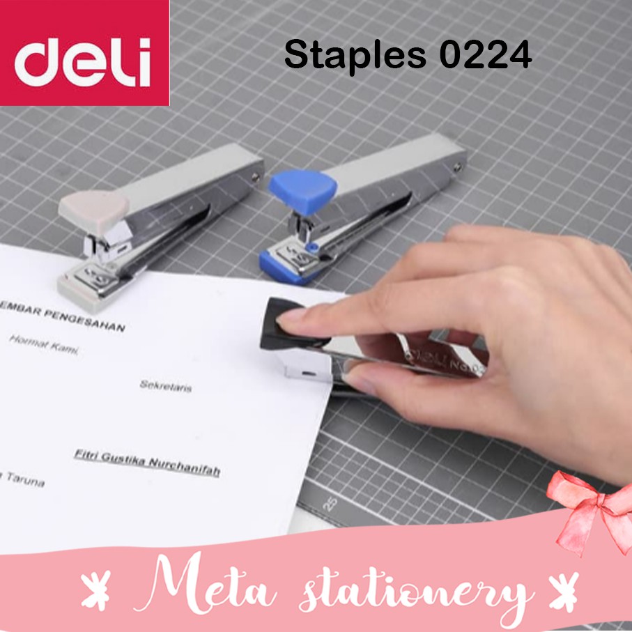 Jual Staples / Stapler Deli E0224 | Shopee Indonesia