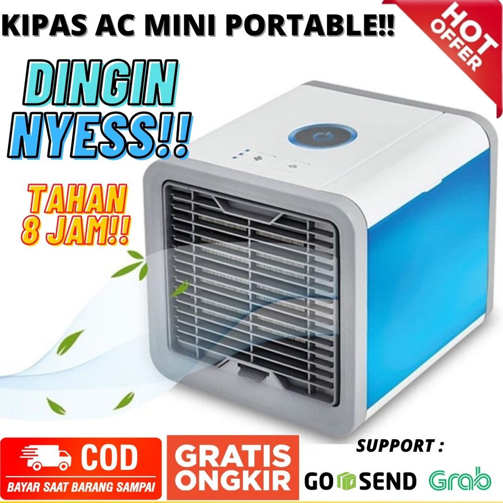 Jual Kipas AC Mini Dengan ES Batu / Kipas Angin Mini Cooler / Kipas AC ...
