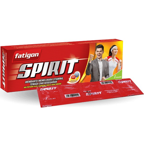 Jual FATIGON SPIRIT - PER 1 KOTAK SUPLEMEN MULTIVITAMIN | Shopee Indonesia