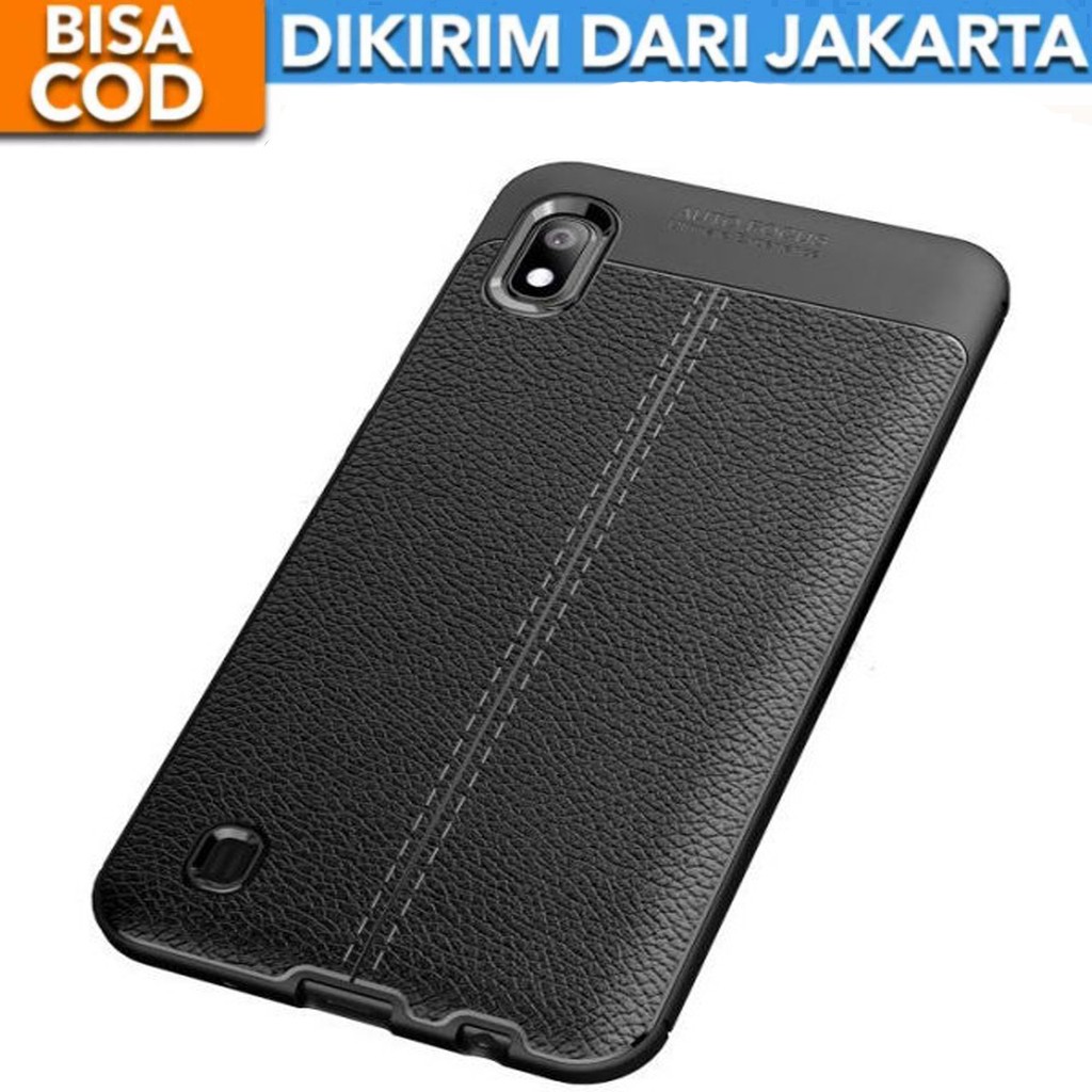 Jual Case Auto Focus Samsung Galaxy A10 Leather Experience SoftCase ...