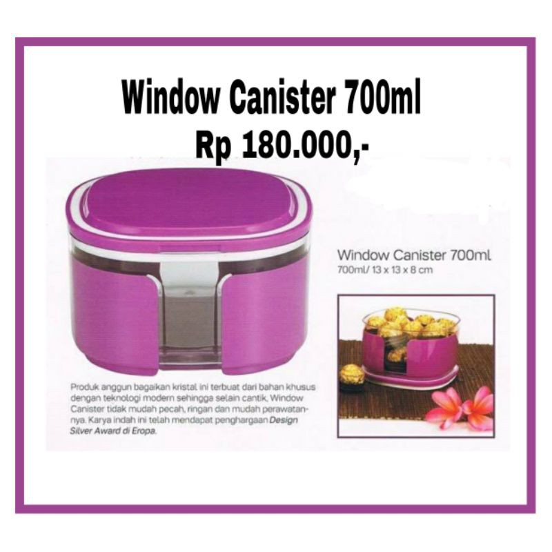 Jual Window canister 700ml (1) | Shopee Indonesia
