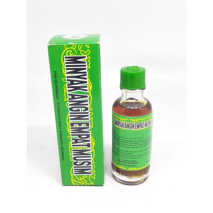 Jual MINYAK ANGIN EMPAT MUSIM 12ML DAN 20ML (TJAHAJA BARU) | Shopee ...