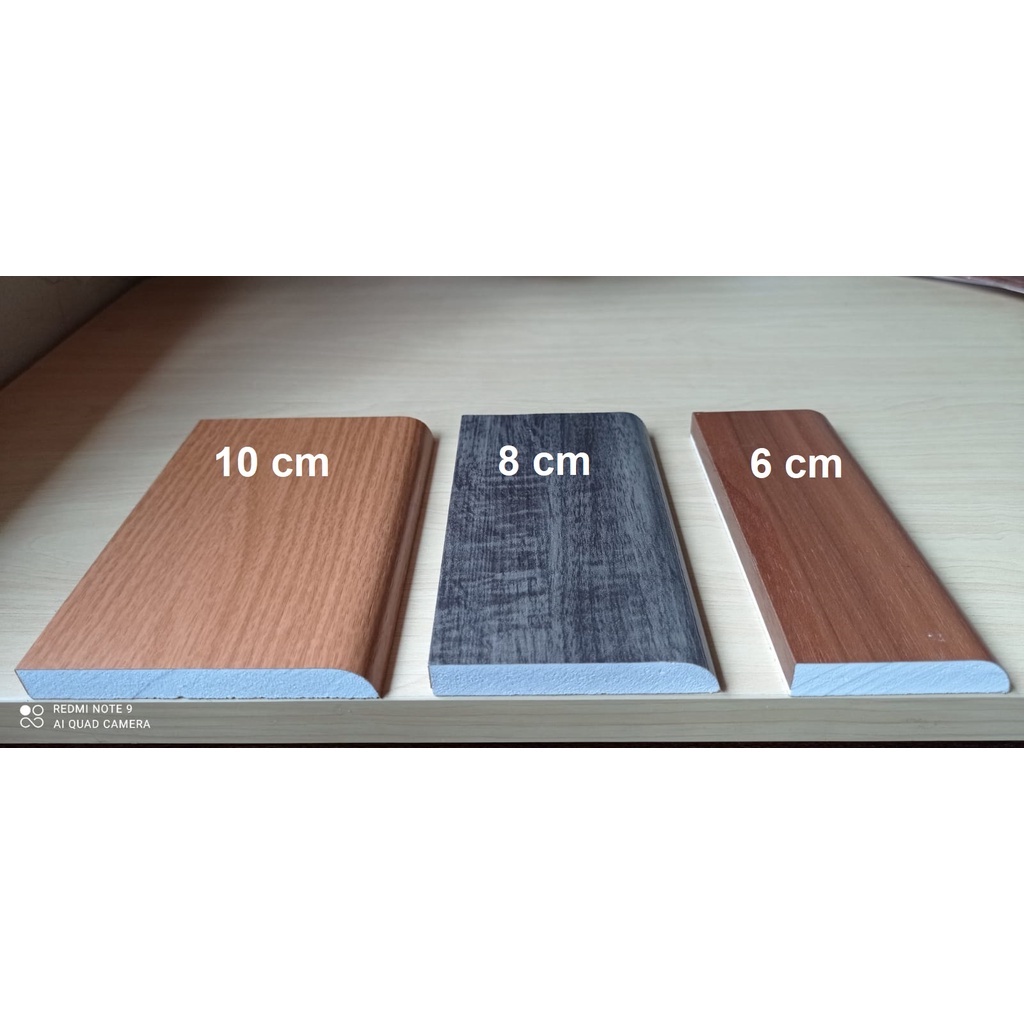 Jual Solid Plint tinggi 10 cm bahan PVC Board by TACO Sheet | Plint PVC ...