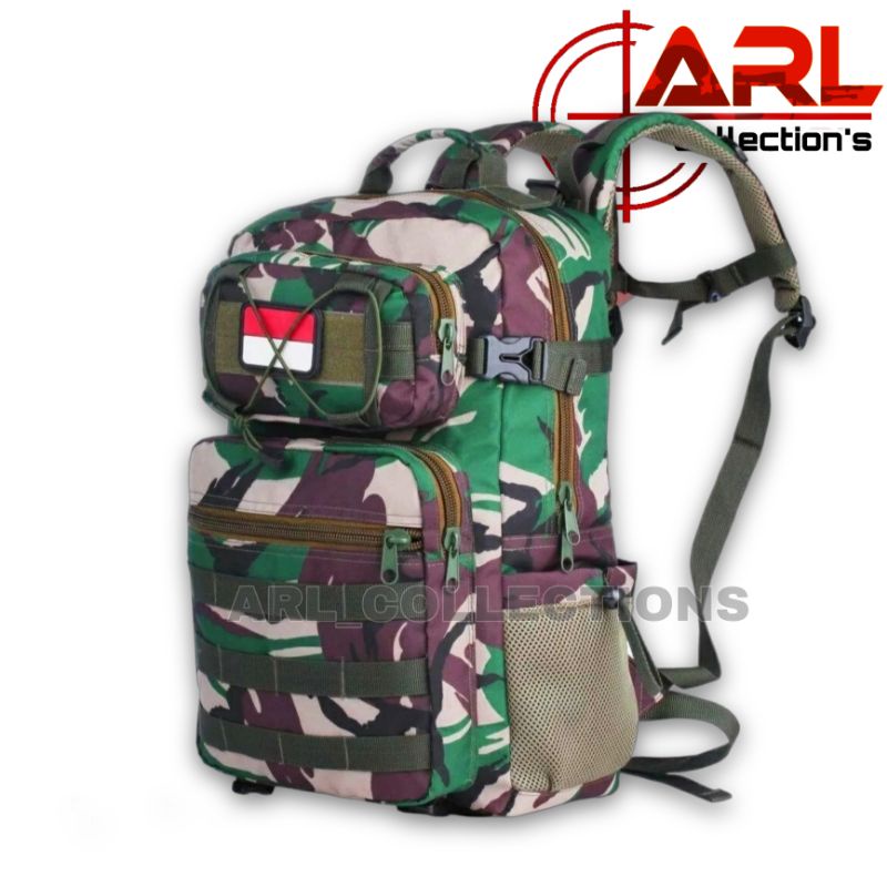 Jual tas ransel loreng malvinas tni - tas gendong loreng model new ...