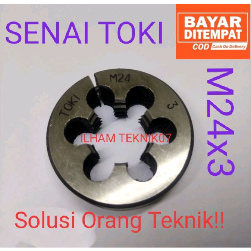 Jual SENAI SNAI SENAY SNAY M24X3 TOKI BUKAN YAMAWA DRAT LUAR RUMAH TAP KEPALA TAP PEMBUAT DRAT ...