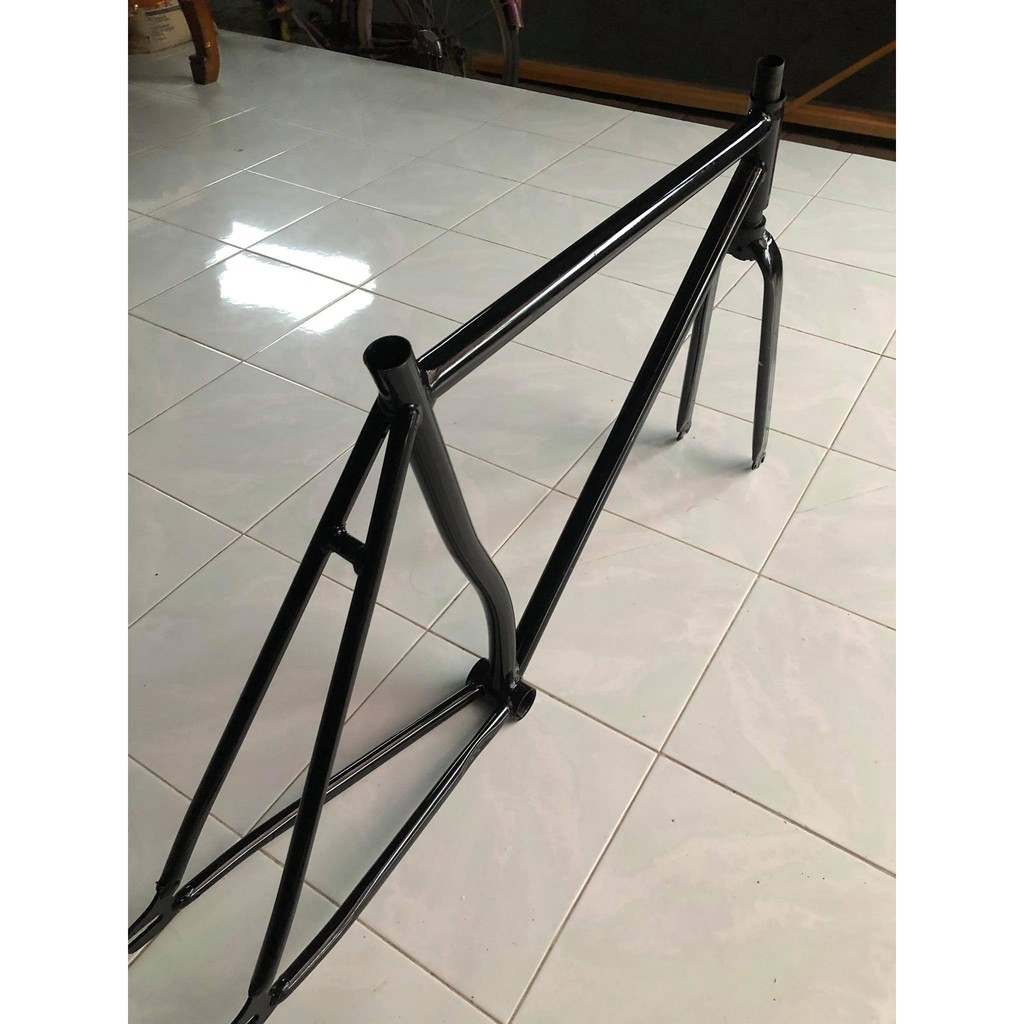 Jual Frame fixie sport, Frame + fork sepeda fixie costum model lurus ...