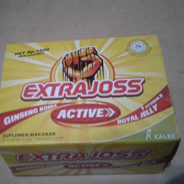 Jual Extra joss active isi 12 sachet | Shopee Indonesia