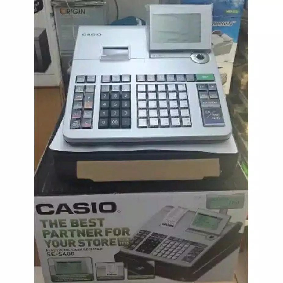 Jual CASH REGISTER CASIO SE S400 | Shopee Indonesia