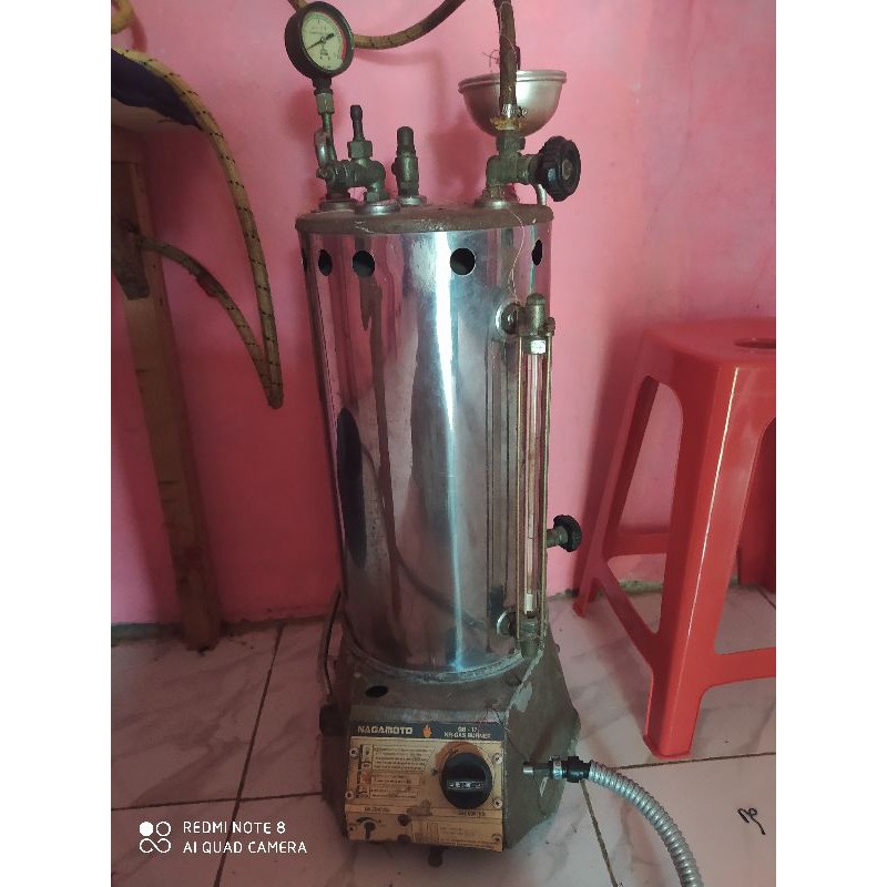 Jual Tabung dan gosok uap otomatis nagamoto | Shopee Indonesia