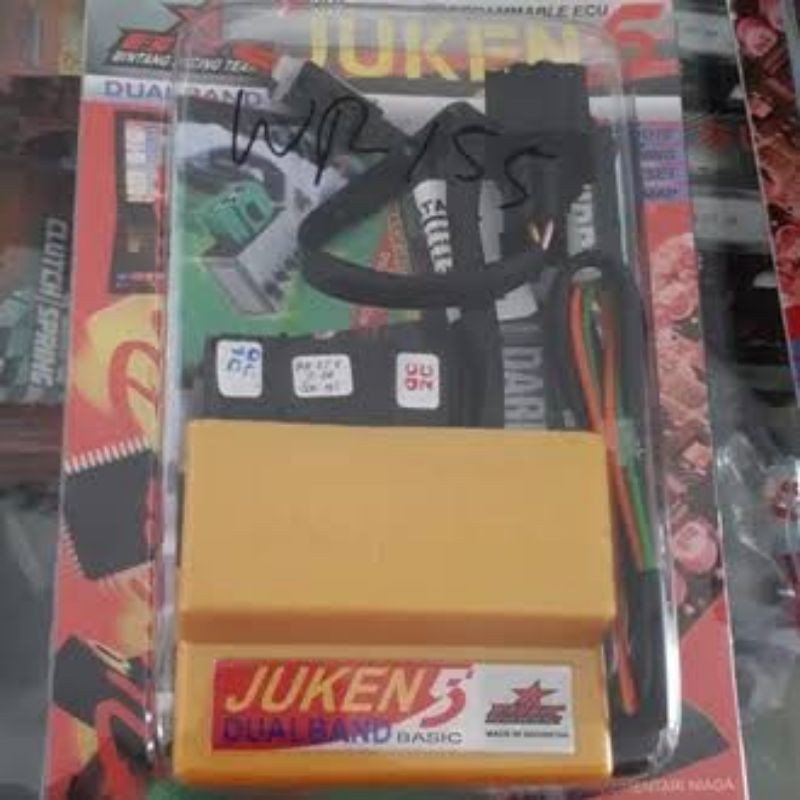 Jual BRT ecu Juken 5 basic dual band WR155R | Shopee Indonesia