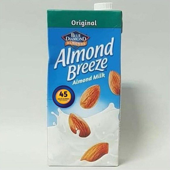 Jual Susu Almond Blue Diamond Almond Breeze Almond MIlk Rasa Original 946ml | Shopee Indonesia