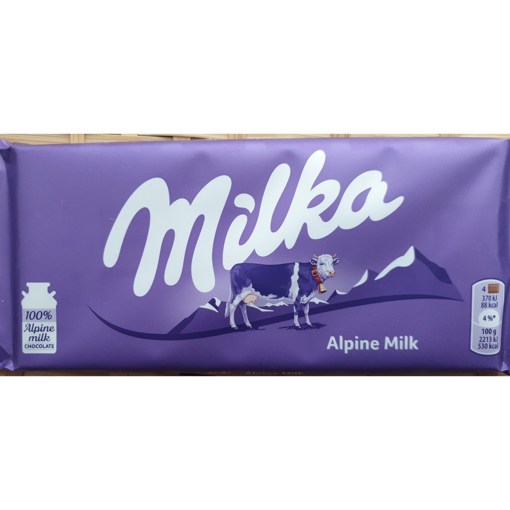 Jual Coklat Milka chocolate Alpine Milk 100gr Original Jerman | Shopee ...