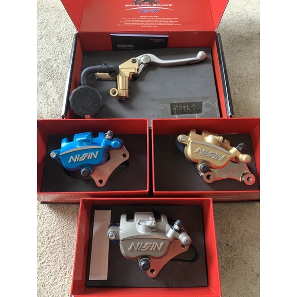 Jual kaliper nissin samurai set master rem nissin samurai original universal semua motor ...