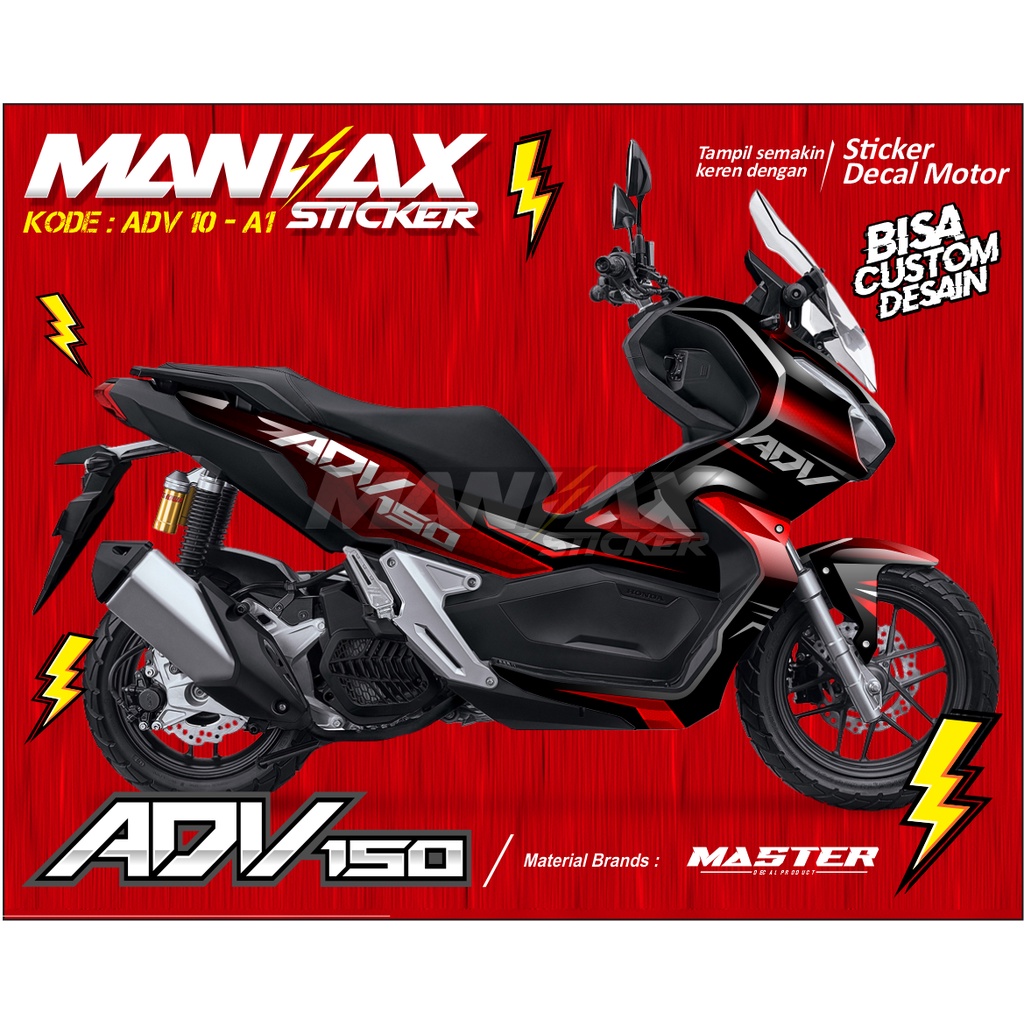 Jual Decal ADV 150 Stiker Full Body ADV 150 Stiker Motor ADV 150 ...