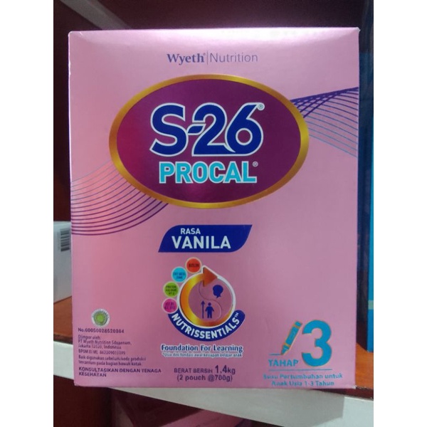 Jual S26 procal 3 700gr exp 2025 | Shopee Indonesia