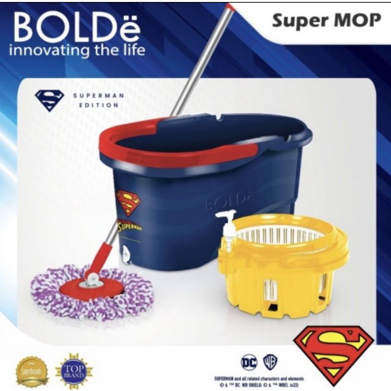 Jual SUPER MOP BOLDE SUPERMAN EDITION / SUPERMOP BOLDE / SUPER MOP ...