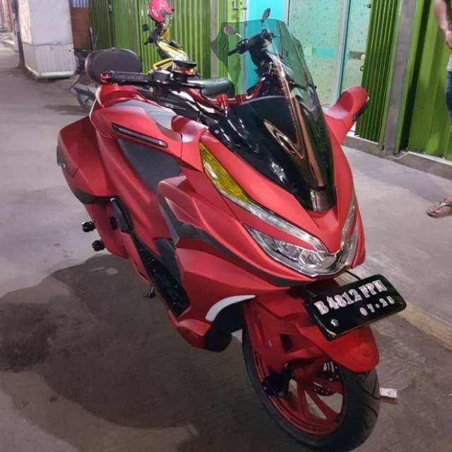 Jual Modifikasi PCX NEW | Model GOLDWING (Merah Dov) version 2 | Shopee ...