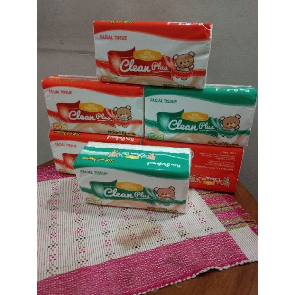 Jual Tissue Clean Plus 180 sheet kemasan bundle (5 pak) | Shopee Indonesia