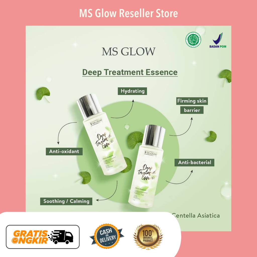Jual MS Glow Deep treatment Essence Garansi 100% Original dan BPOM Free ...