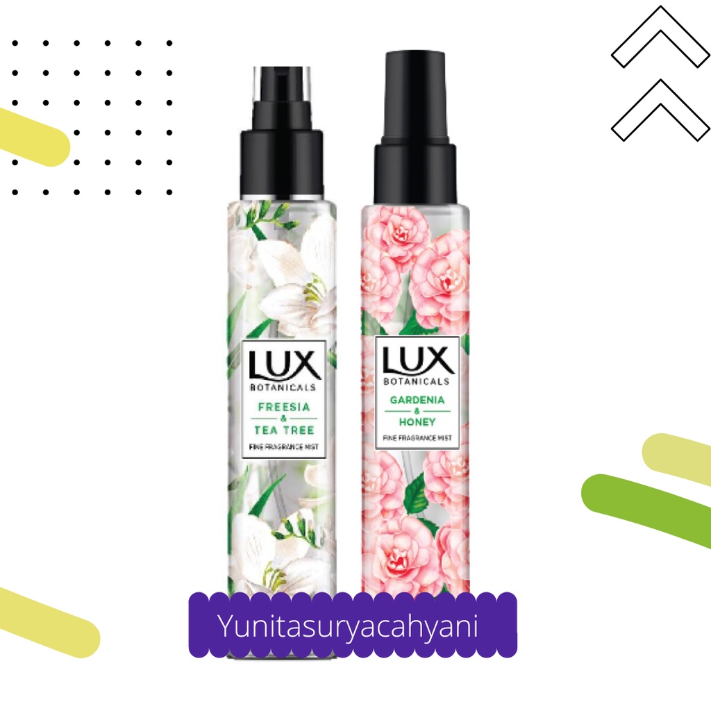 Jual Lux Botanicals White Fresia & Tea Tree/Gardenia & Honey Body Mist ...