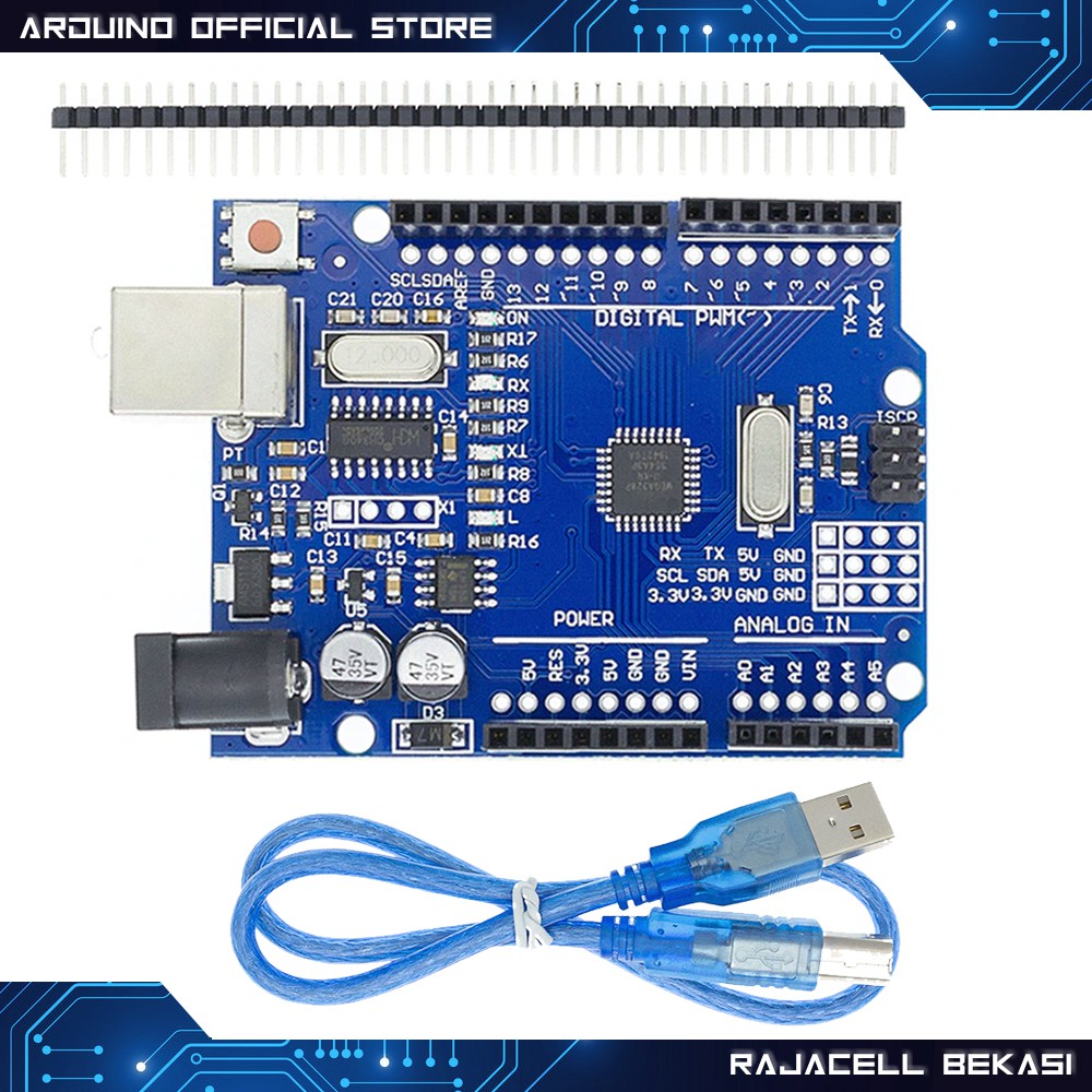 Jual Uno R3 SMD HIGH QUALITY Mega328 CH340G Compatible for Arduino Uno ...