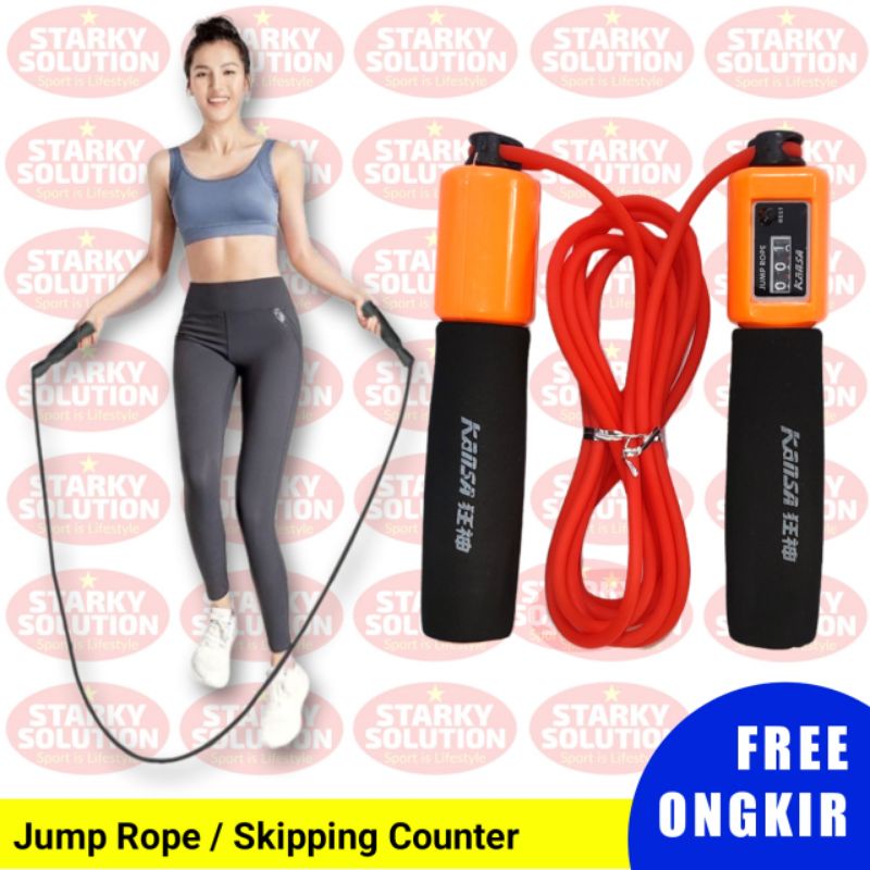 Jual Jump Rope Skipping Tali Skiping Lompat Counter Hitung Otomatis ...